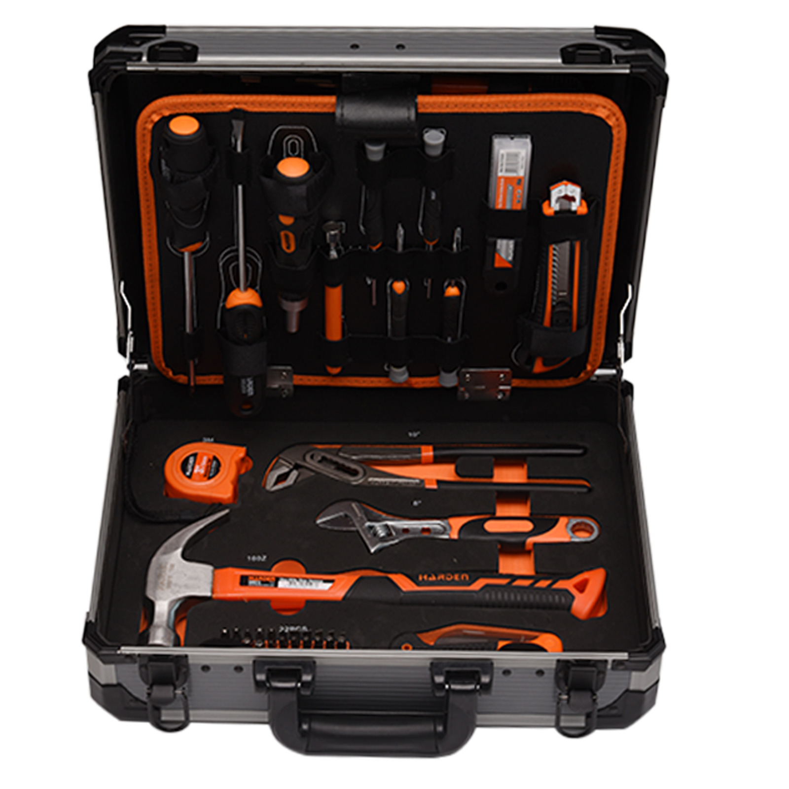 Buy Harden Tools - Aluminium Toolkit Tool Box Set - 154 Pcs at Mighty ...