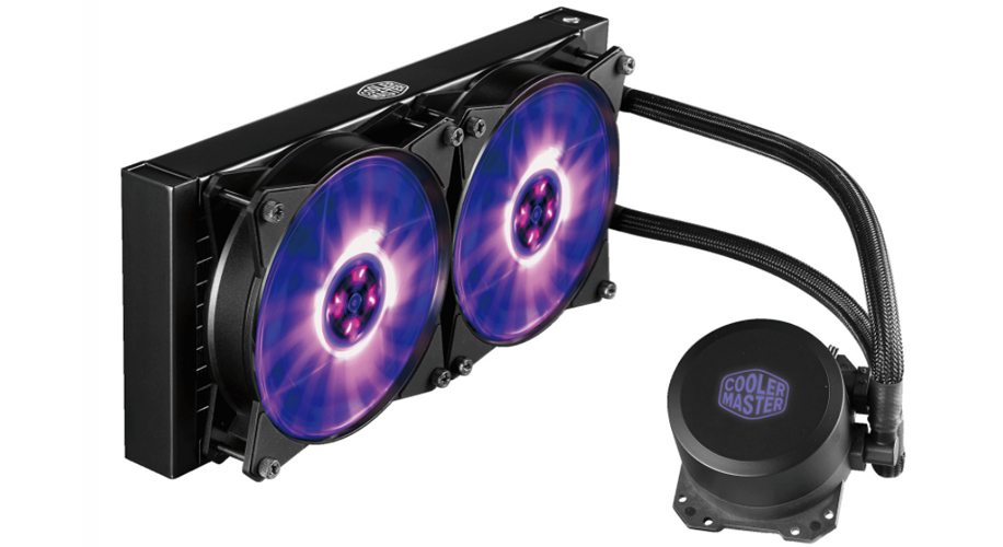 240mm Cooler Master MasterLiquid ML240 RGB AIO CPU Cooler | at Mighty ...