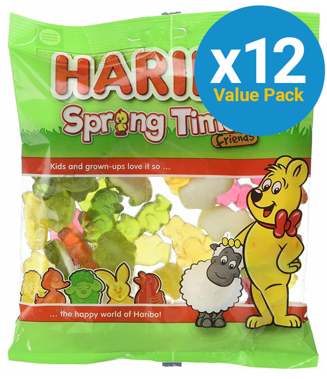 Haribo Spring Time Friends 180g 12pk | at Mighty Ape NZ