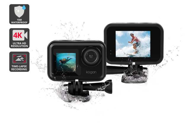 Kogan 4K 16MP UHD Waterproof Action Camera with Sony Sensor | at Mighty ...