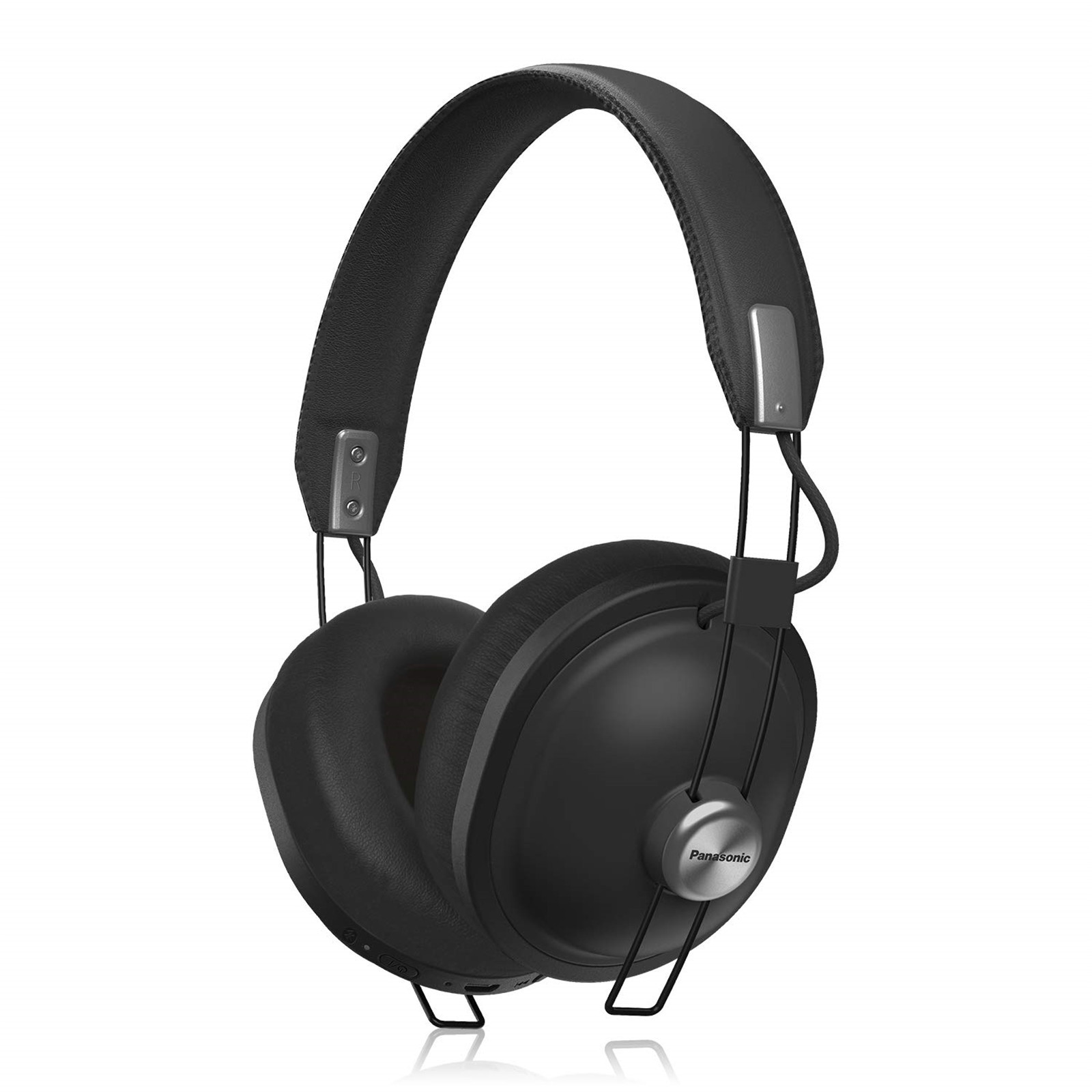 Panasonic RP-HTX80 Wireless Bluetooth Over-Ear Headphones - Black | at ...