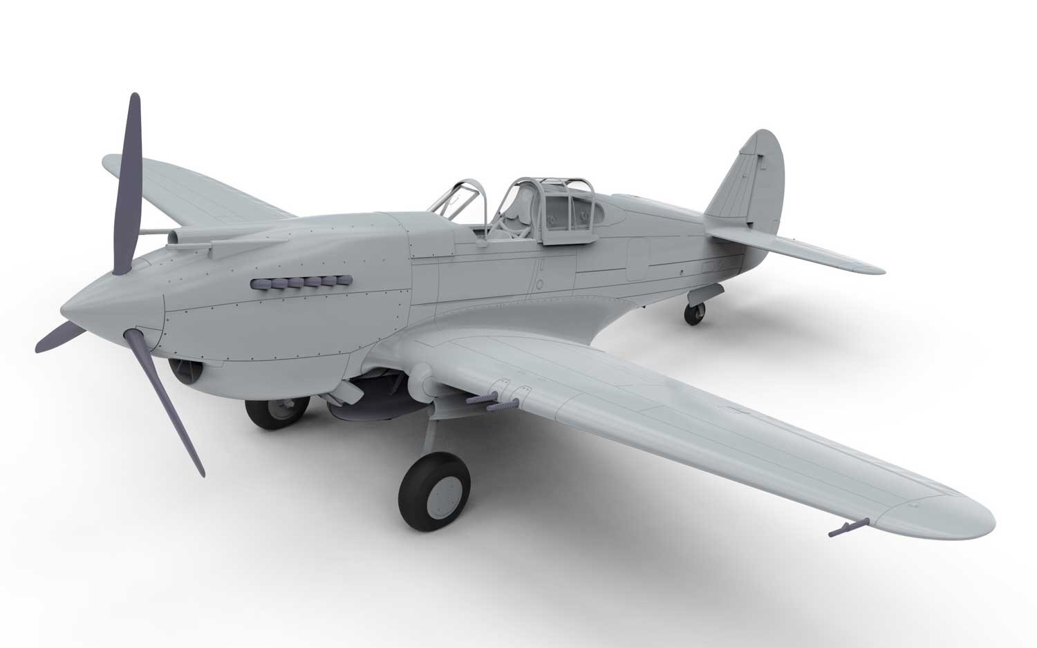 1:48 Curtiss P-40B Warhawk - Model Kit | at Mighty Ape NZ