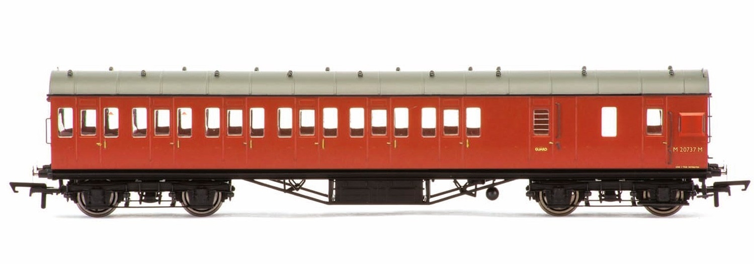 BR Ex-LMS Suburban - Non-Corridor Third Class Brake Coach | at Mighty ...