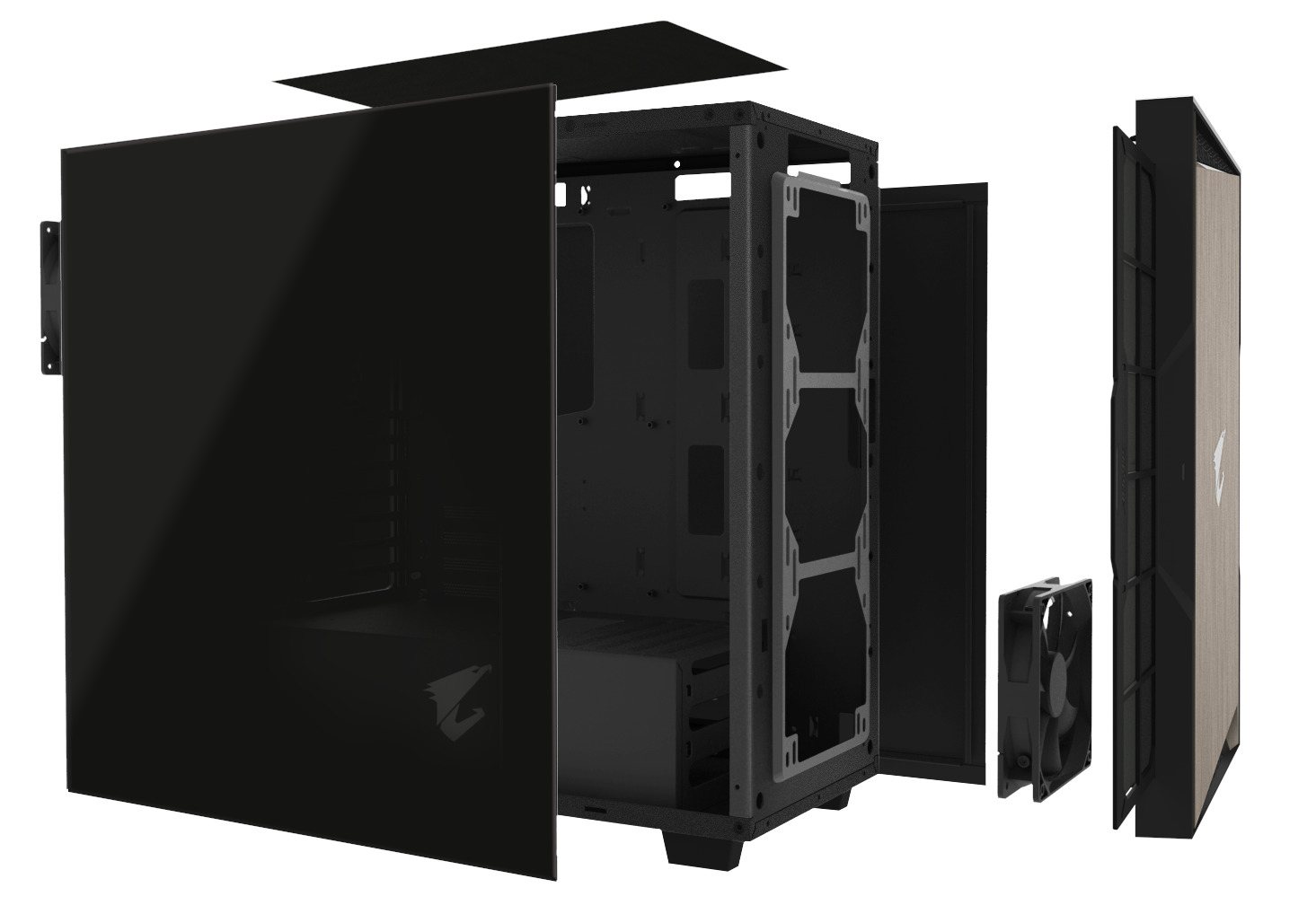 Gigabyte AORUS C300 GLASS Mid Tower Case | at Mighty Ape NZ