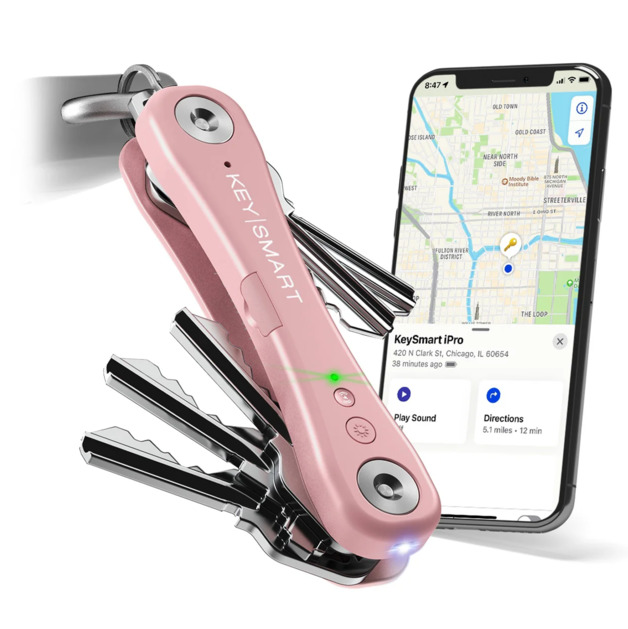 KeySmart iPro - Rose Gold | at Mighty Ape NZ