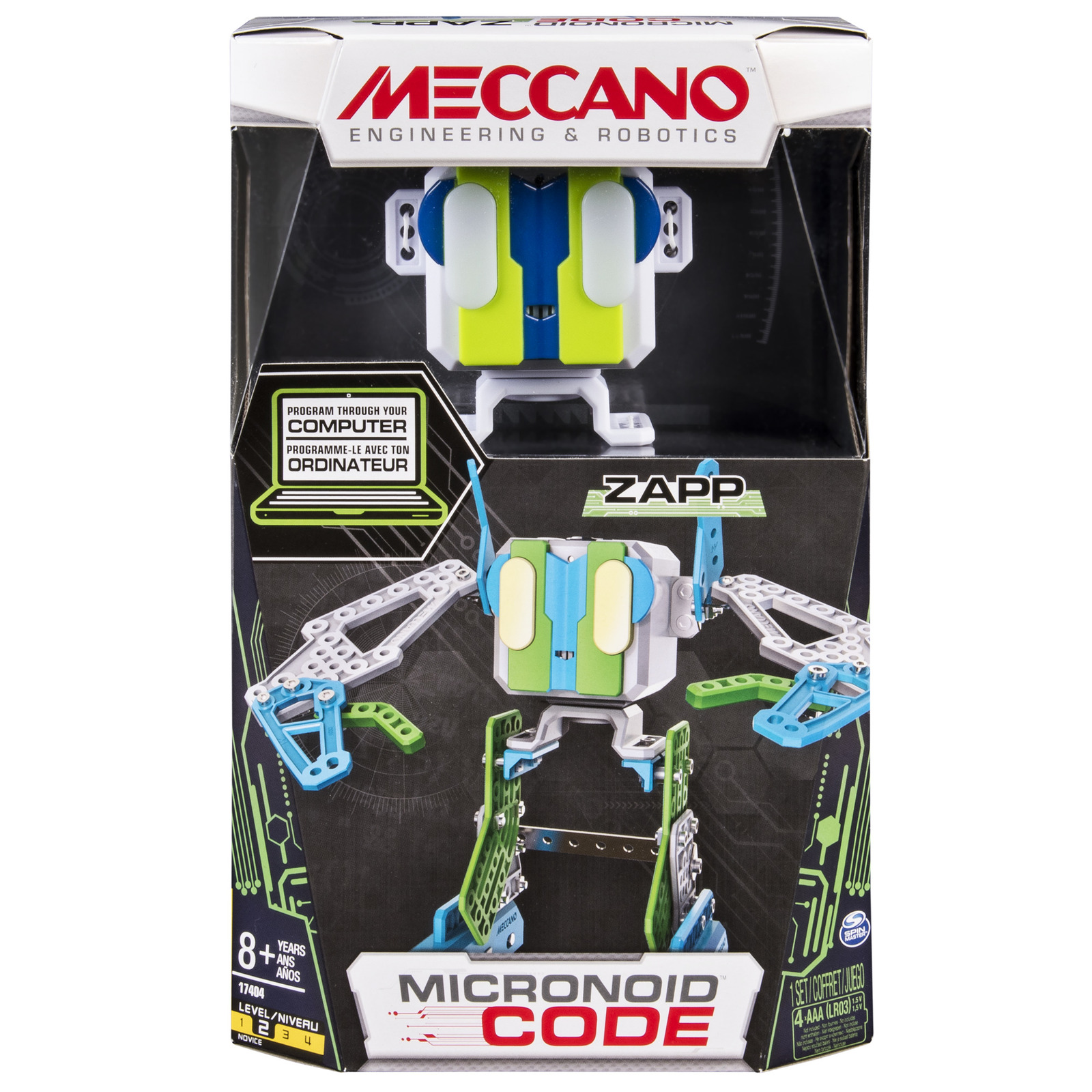 Buy Meccano Micronoid Code Interactive Model Robot - ZAPP at Mighty Ape NZ