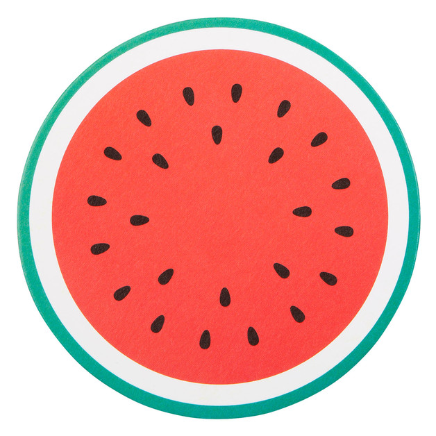 Sunnylife Coasters - Pineapple & Watermelon (Set 16) | at Mighty Ape NZ