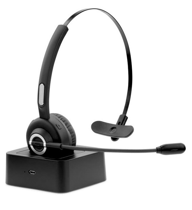 Bluetooth Headset with Microphone and Charging Base | at Mighty Ape NZ