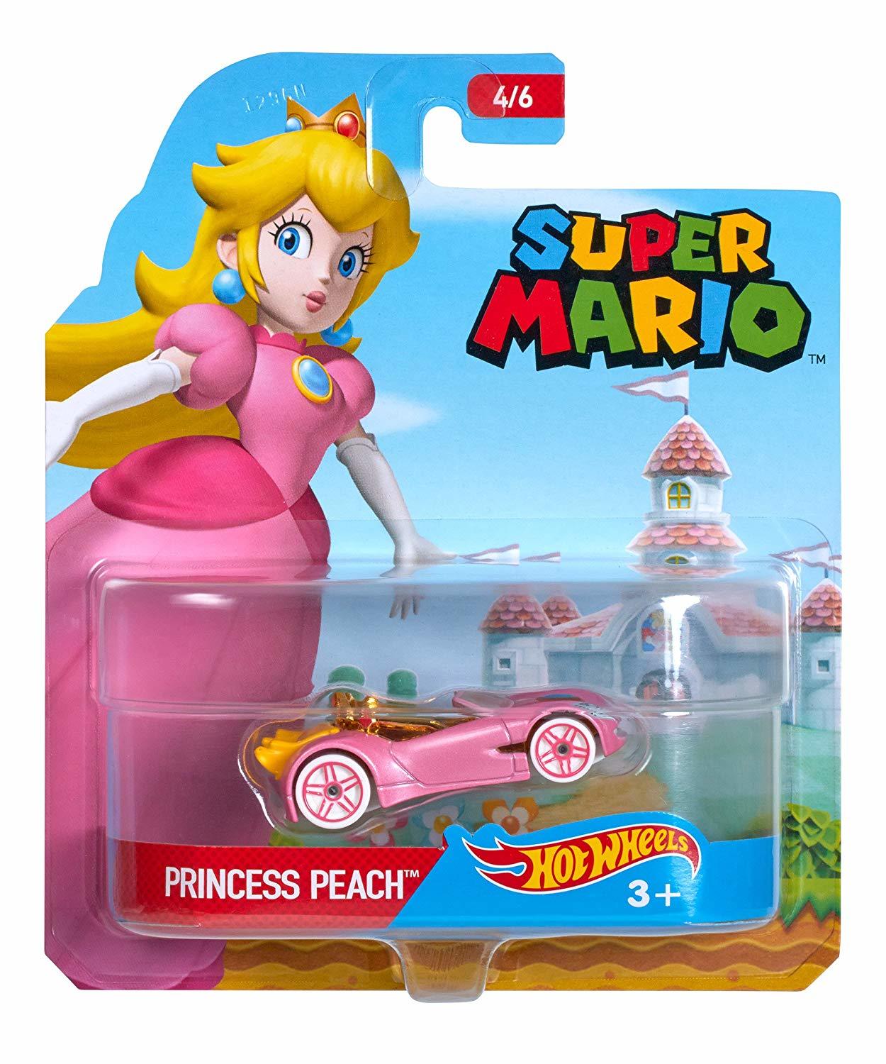 Buy Hot Wheels: Diecast Vehicle - Princess Peach at Mighty Ape NZ