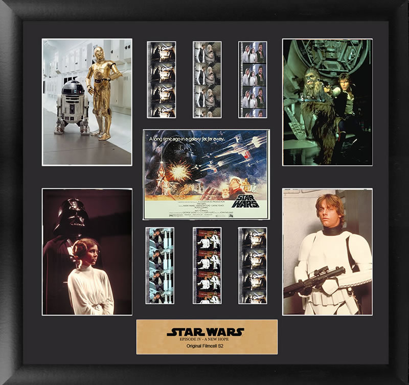 FilmCells: Montage Frame – Star Wars: A New Hope | at Mighty Ape NZ