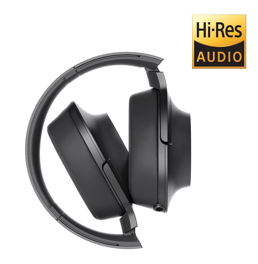 Sony: MDR-100AAP h.ear Overhead Headphones - Black Images at Mighty Ape NZ