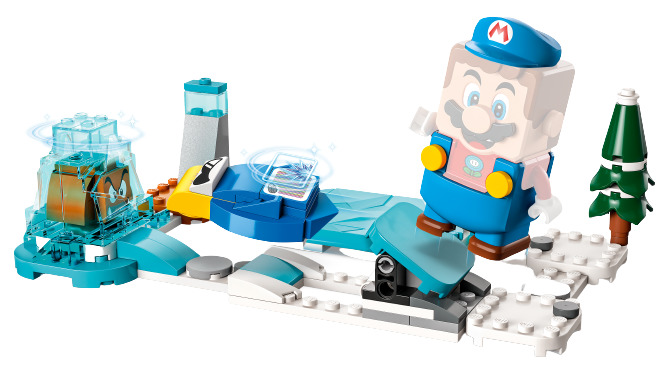 LEGO Super Mario: Ice Mario Suit & Frozen World - Expansion Set (71415 ...