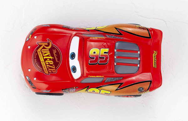 Lightning Mcqueen Top View