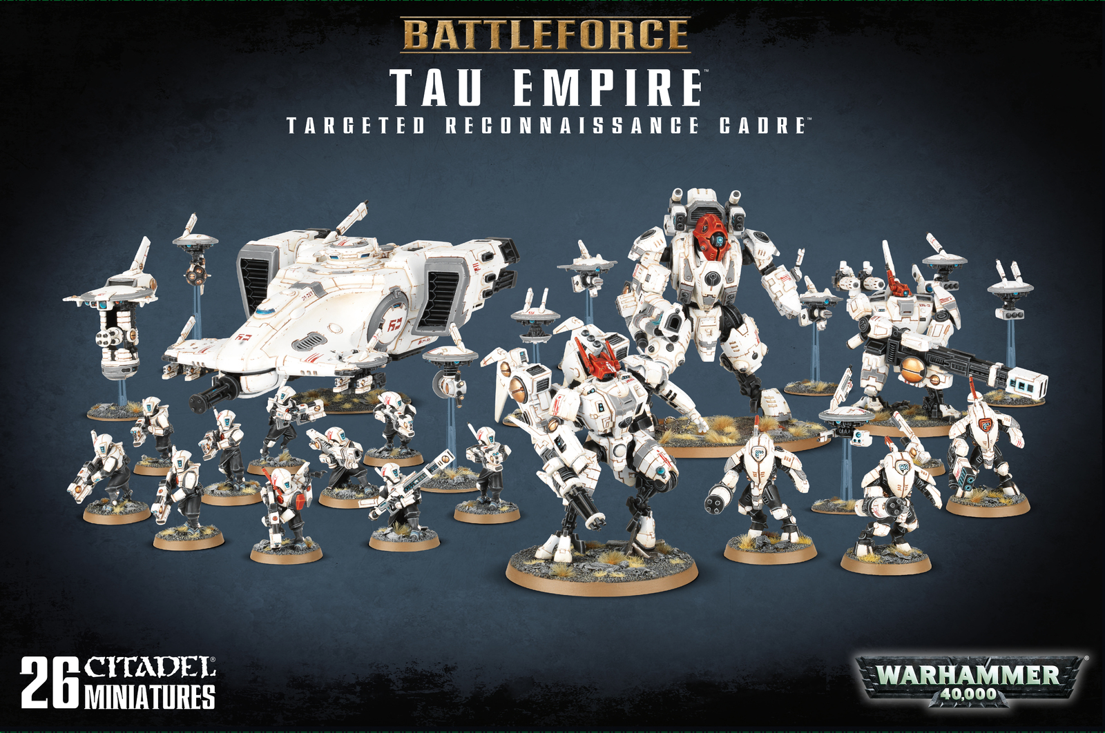 Warhammer 40,000: Tau Empire Targeted Reconnaissance Cadre | at Mighty Ape NZ
