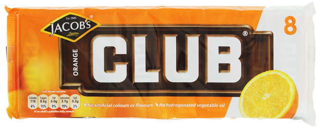 Jacob's Club Orange | at Mighty Ape NZ