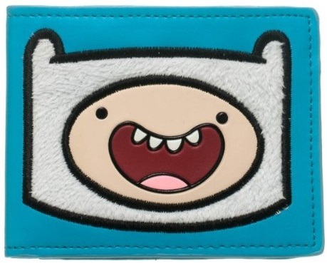 Adventure Time Finn Furry Patch Bi-Fold Wallet | Men's | at Mighty Ape NZ