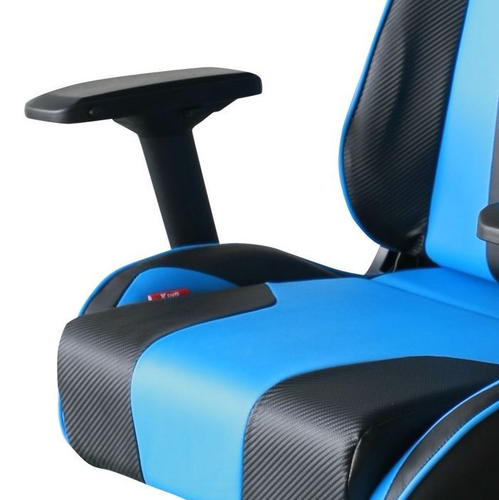 DXRacer King Series Gaming Chair (Blue) | PC | Buy Now | at Mighty Ape NZ