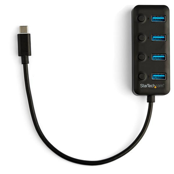 StarTech USB C to Quad USB A Bus Powered Hub | at Mighty Ape NZ