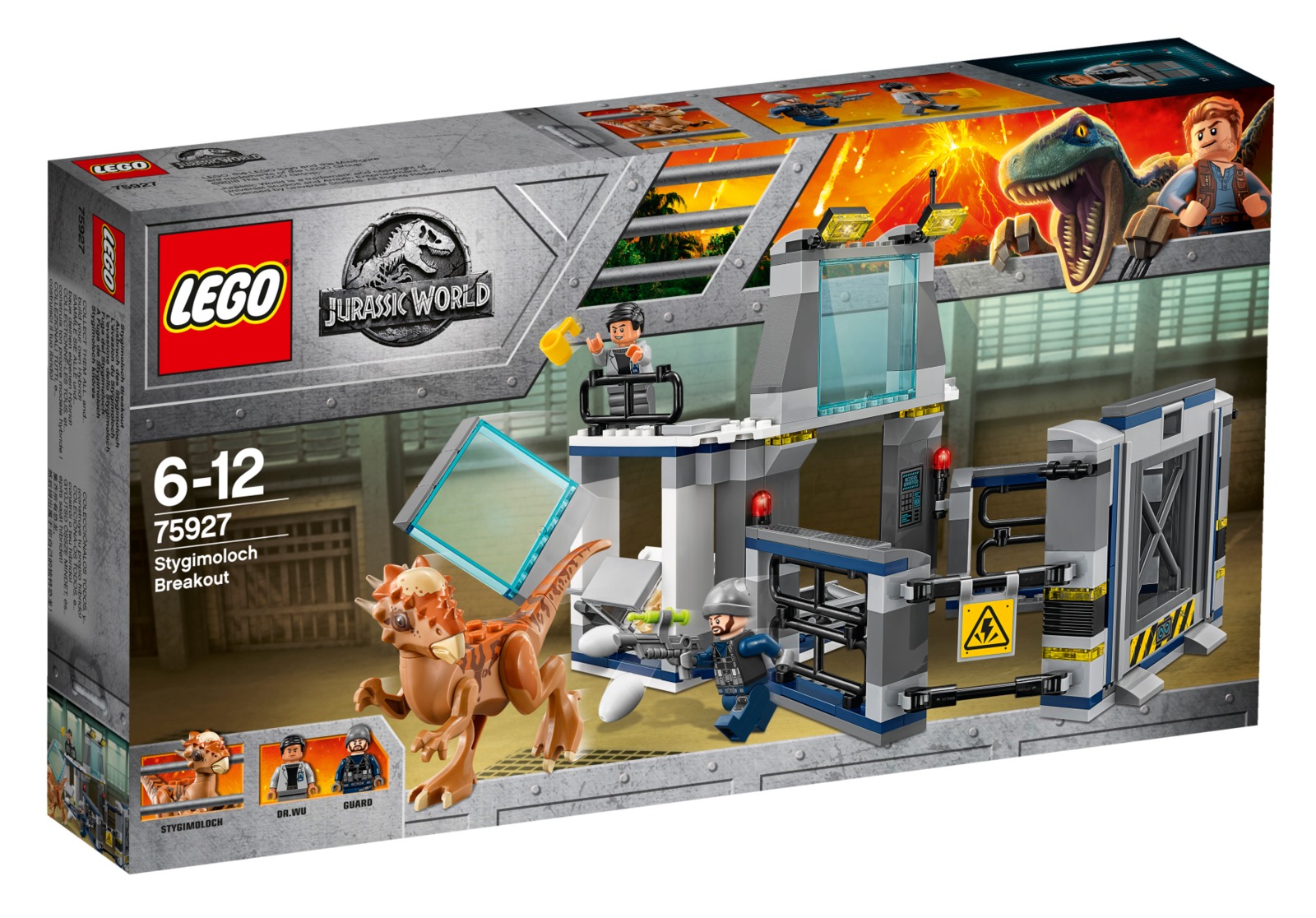 Buy LEGO Jurassic World: Stygimoloch Laboratory Breakout (75927) at ...