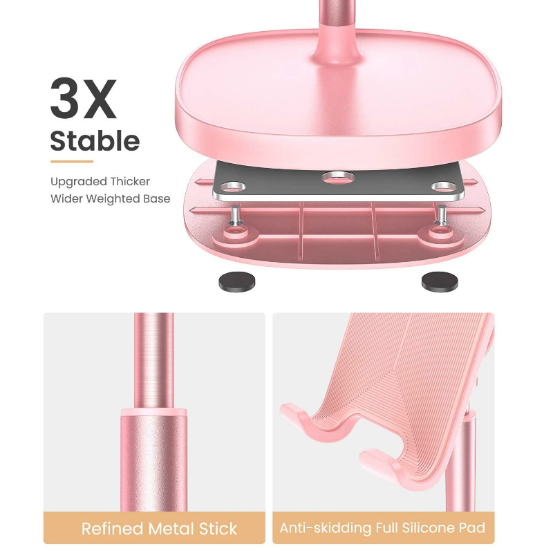 Cell Phone and Tablet Stand - Pink | at Mighty Ape NZ