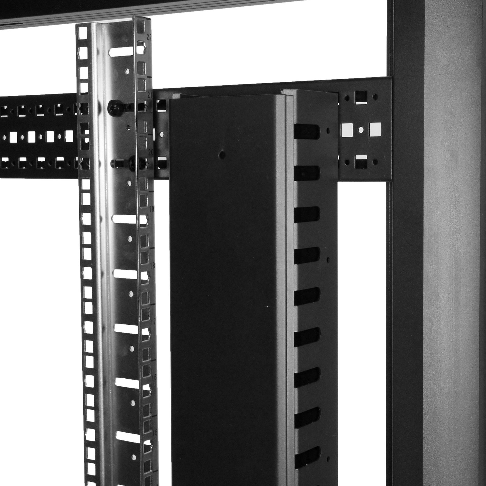StarTech Vertical Rack-Mounted Cable Management Panel | at Mighty Ape NZ