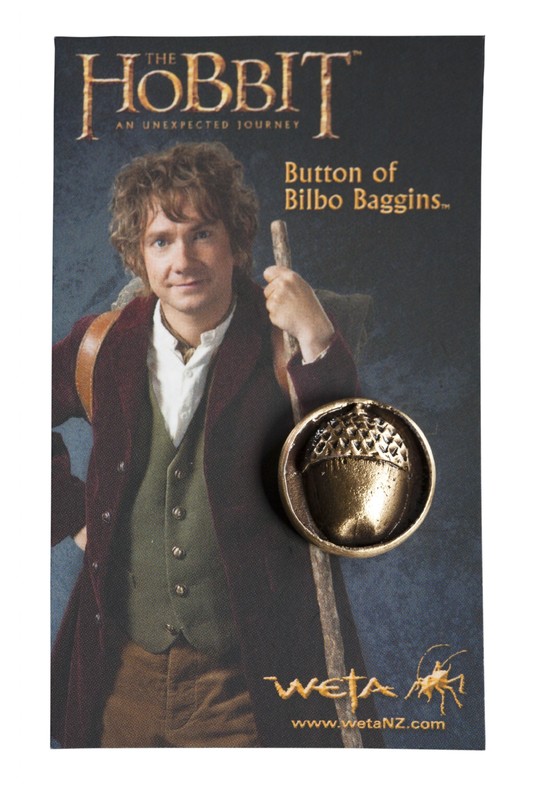 The Hobbit - Bilbo Baggins Acorn Button | at Mighty Ape NZ