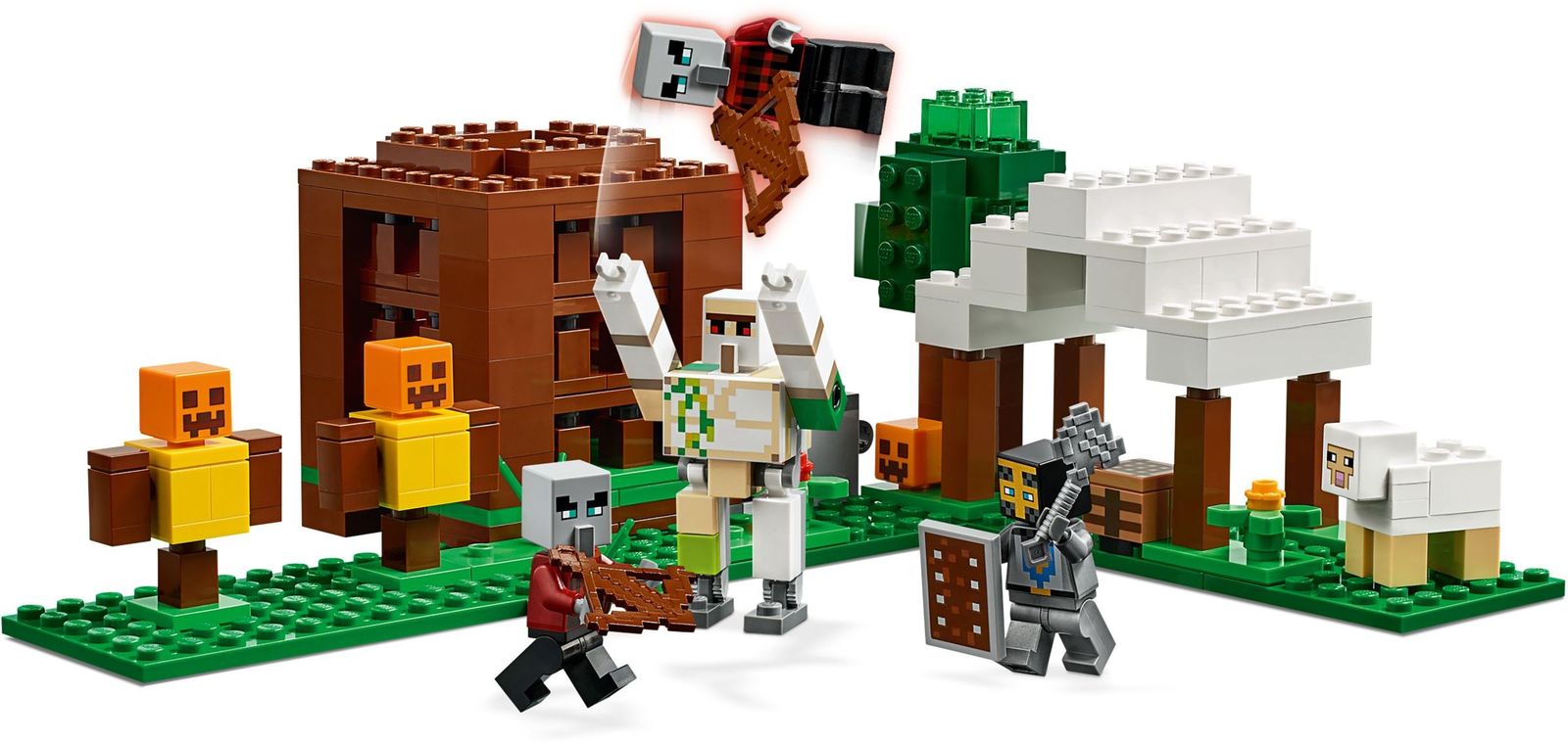 Buy LEGO Minecraft - The Pillager Outpost at Mighty Ape NZ