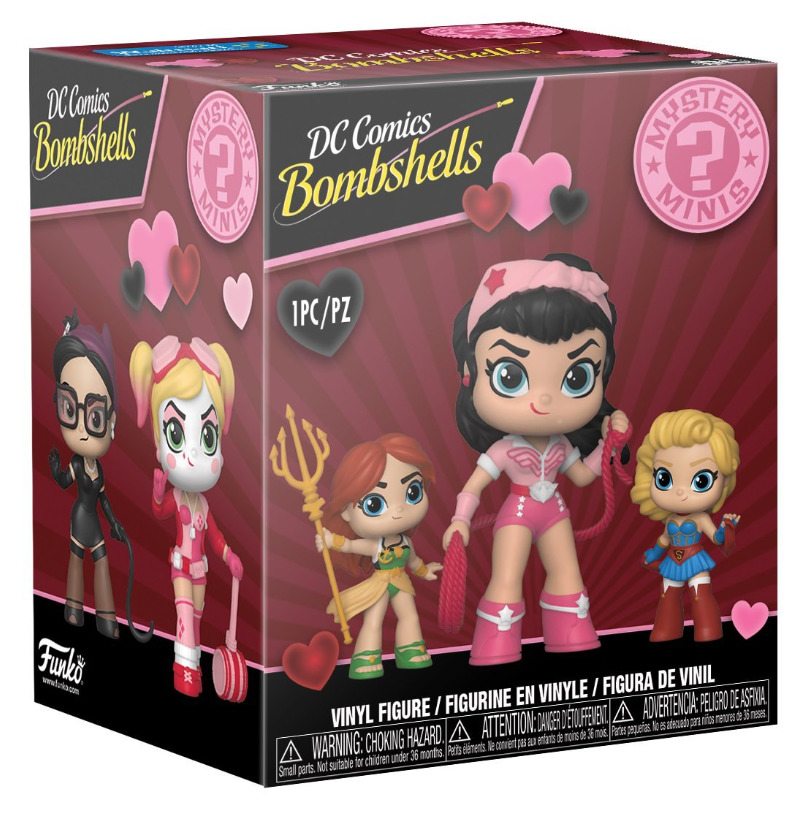 DC Bombshells: Valentines - Mystery Minis Figure | at Mighty Ape NZ