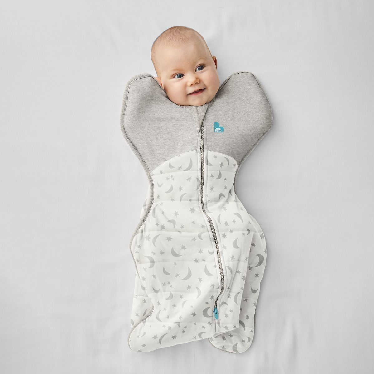 Buy Love to Dream: Swaddle Up Cold 3.5 TOG - Moonlight White (Small) at ...