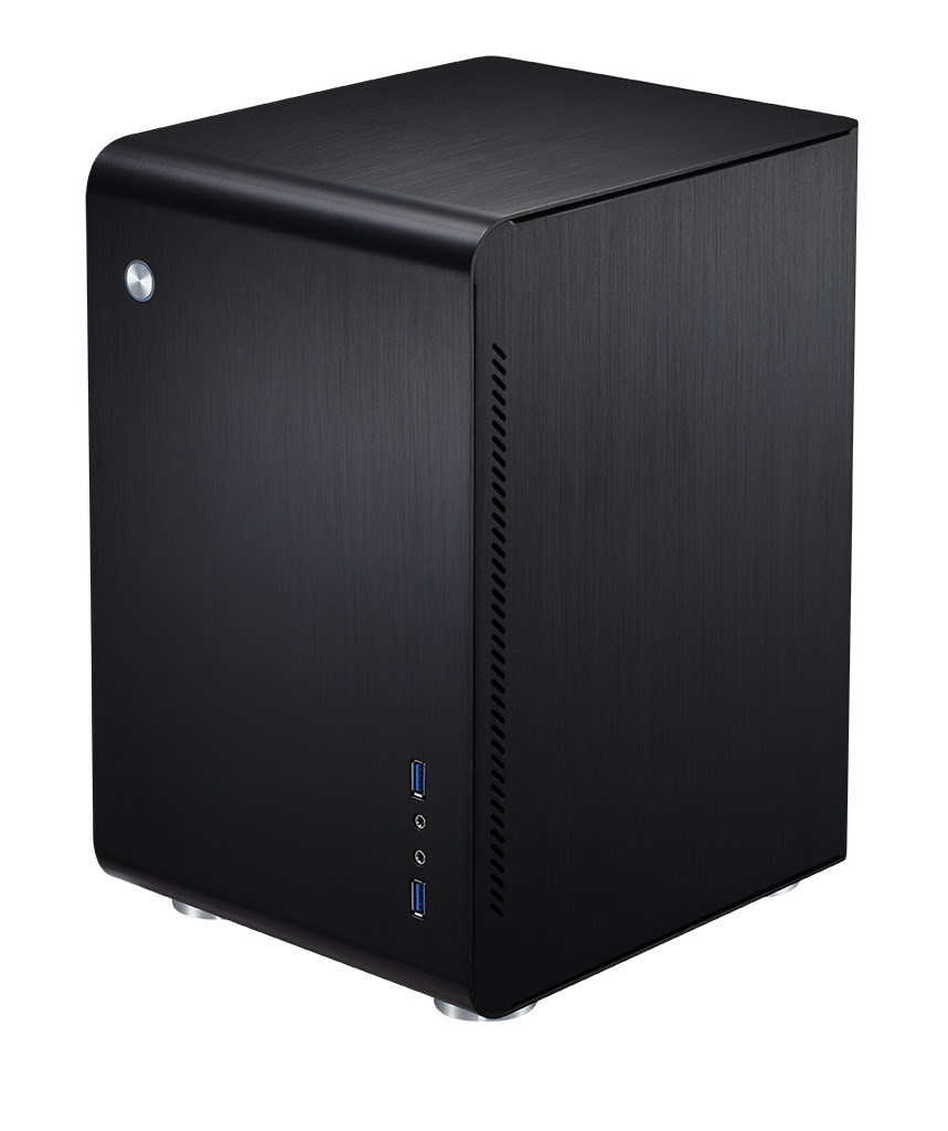 Jonsbo U2 Mini-ITX Tower Case (Black) | at Mighty Ape NZ
