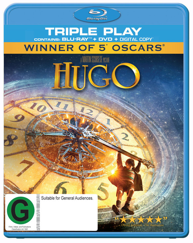 Hugo Blu-ray | DVD, Blu-ray, DC | Buy Now | at Mighty Ape NZ
