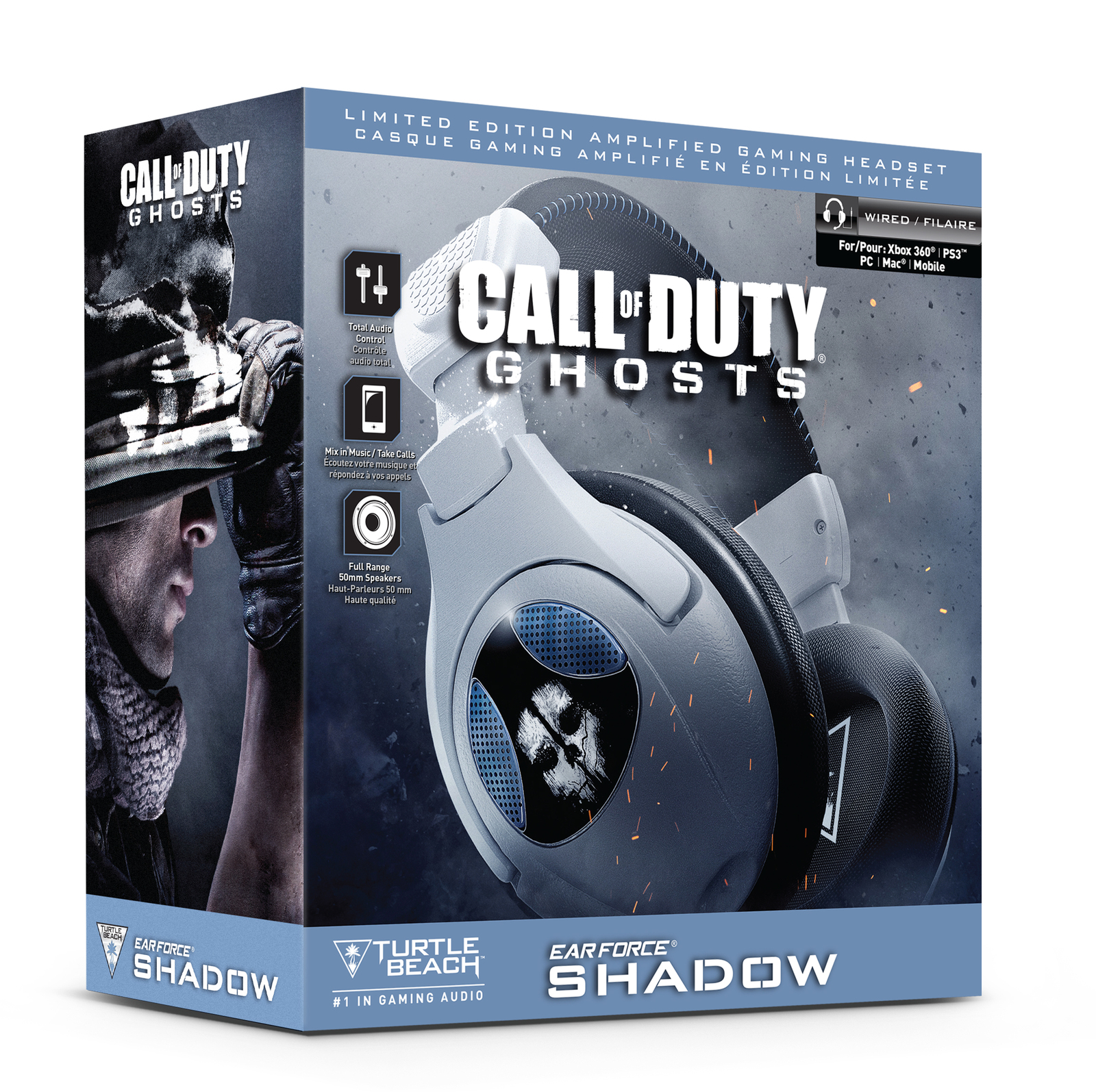 Turtle Beach Call of Duty: Ghosts Shadow Headset Limited Edition Images ...