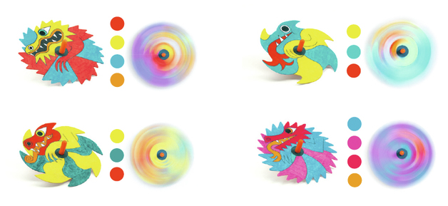 Buy Dragon Spinning Tops - DIY Craft Kit at Mighty Ape NZ