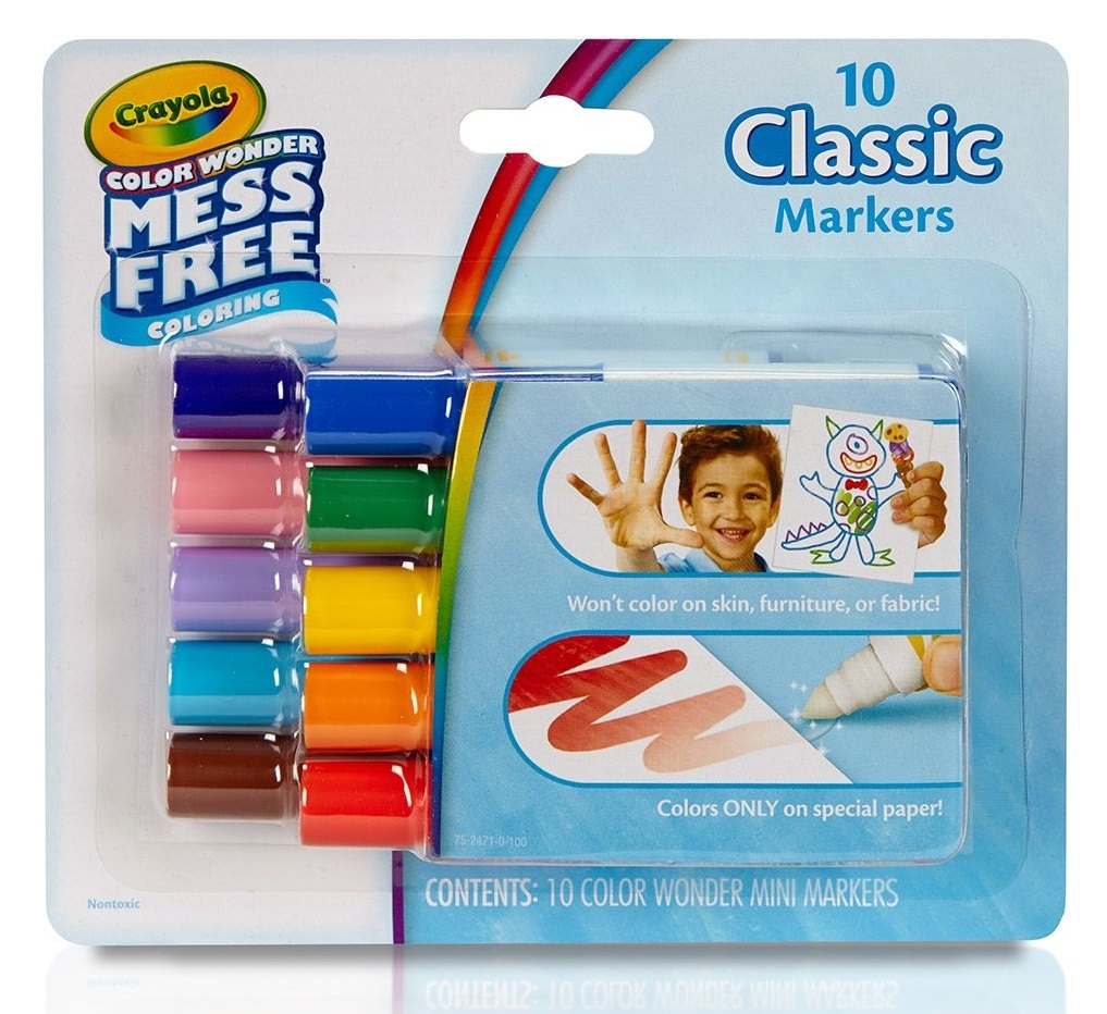 Buy Crayola: Color Wonder - Mini Marker Set at Mighty Ape NZ