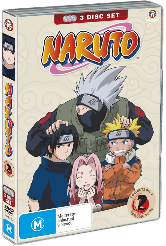 Naruto (Uncut) Collection 02 (Eps 14-25), | DVD | In-Stock - Buy Now ...