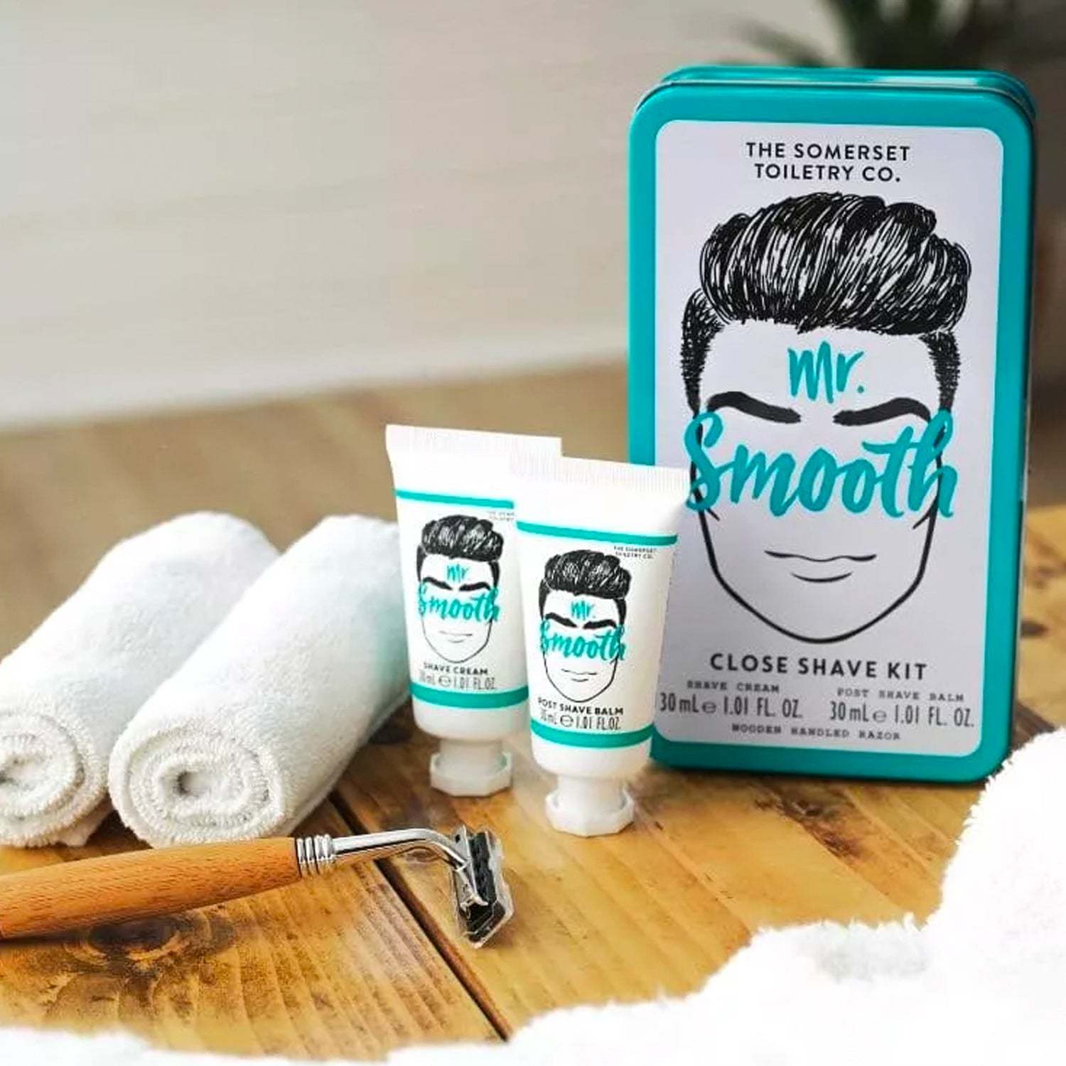 Buy Mr Perfect & Friends: Mr Smooth Close Shave Kit at Mighty Ape NZ