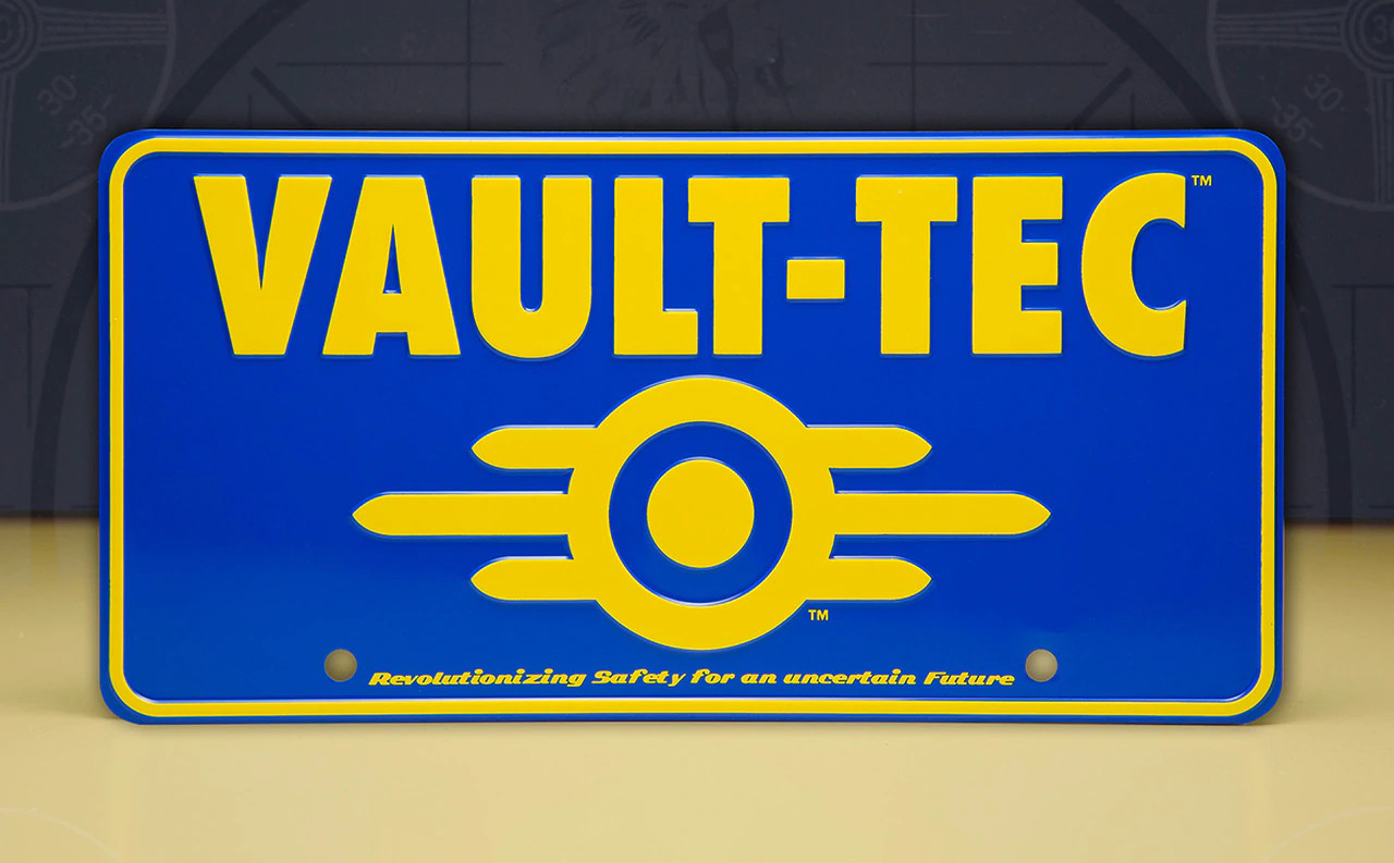 Vault-Tec - Replica Metal Sign | at Mighty Ape NZ