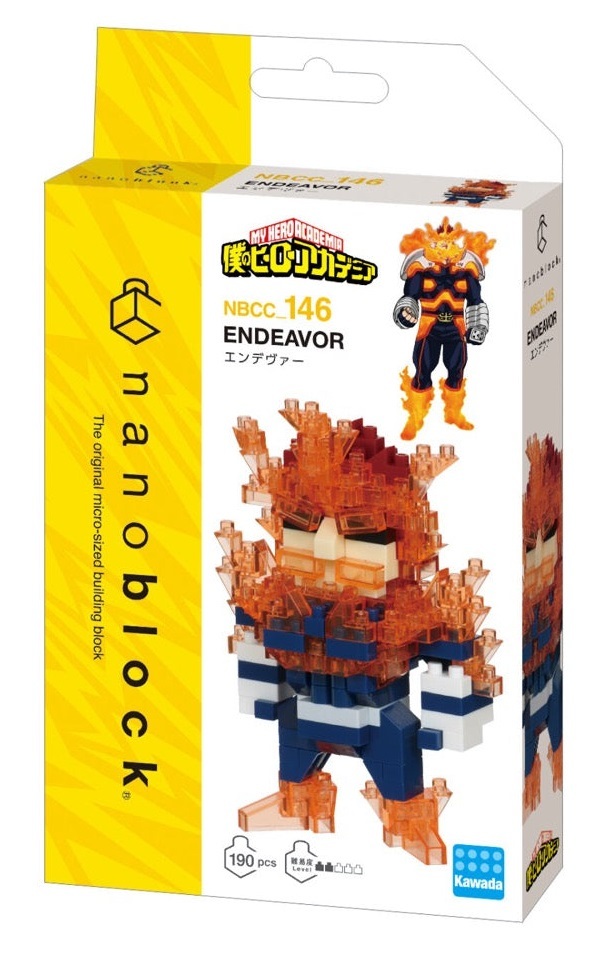 Buy nanoblock: My Hero Academia - Endeavor at Mighty Ape NZ