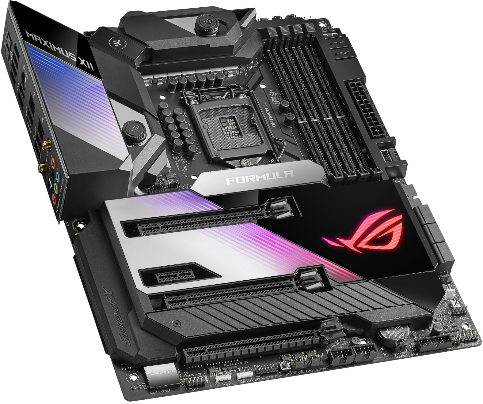 ASUS ROG Maximus XII Formula (Wi-Fi) Intel Z490 Liquid Cooling ATX ...