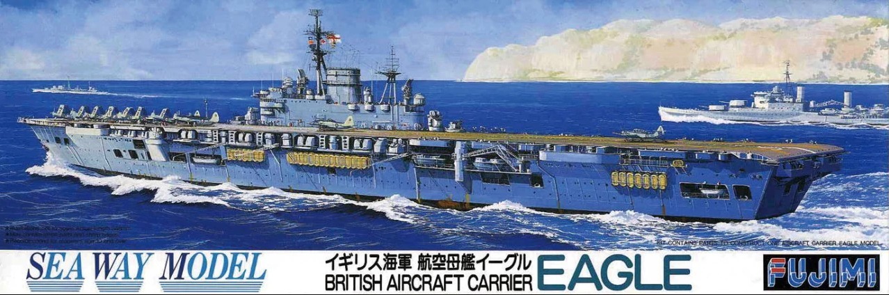 1/700 Aircraft Carrier HMS Eagle - Model Kit | at Mighty Ape NZ