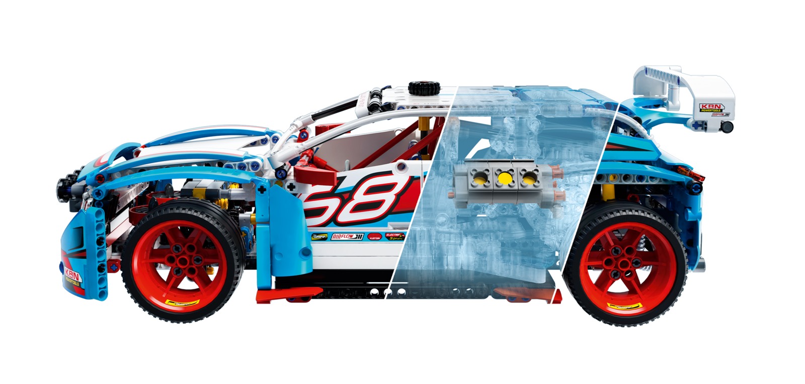 fast worldwide delivery for sale online 42077 LEGO Technic Rally Car ...