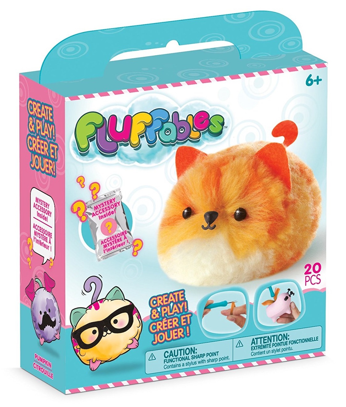 Buy Fluffables: Pumpkin Kitty - Craft Kit at Mighty Ape Australia