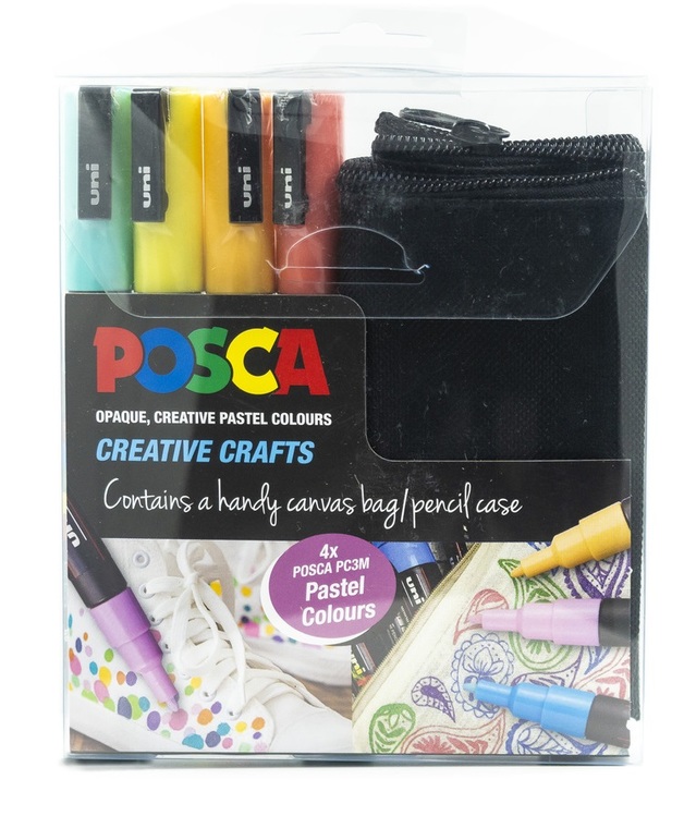 Buy Uni Posca: Canvas Bag Activity Pack at Mighty Ape NZ