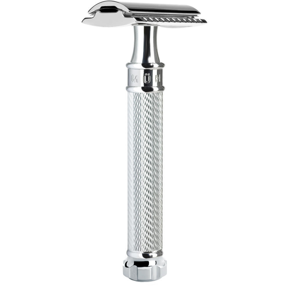 Buy Muhle: Traditional R89 Chrome 'Twist' Safety Razor (Closed Comb) at ...