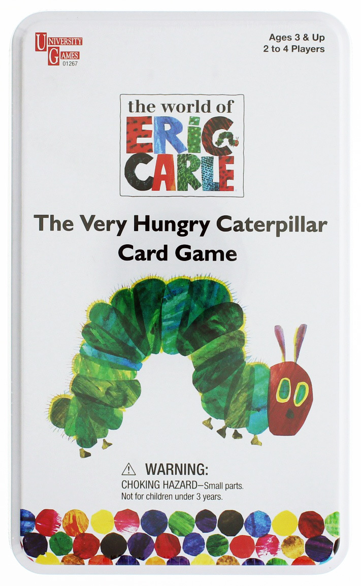 Eric Carle's The Very Hungry Caterpillar Card Game Tin | Board Game ...