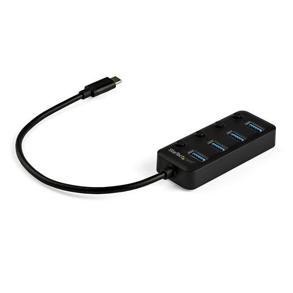 StarTech USB C to Quad USB A Bus Powered Hub | at Mighty Ape NZ