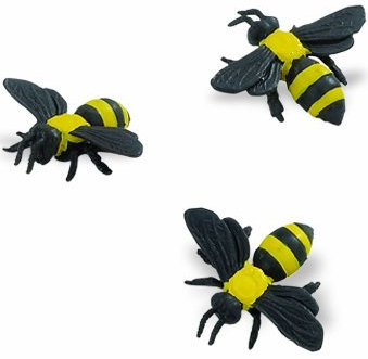 Safari Mini Bumble Bees Image at Mighty Ape NZ