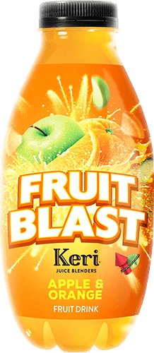 Keri Fruit Blast - Apple & Orange 500ml (12 Pack) | at Mighty Ape NZ