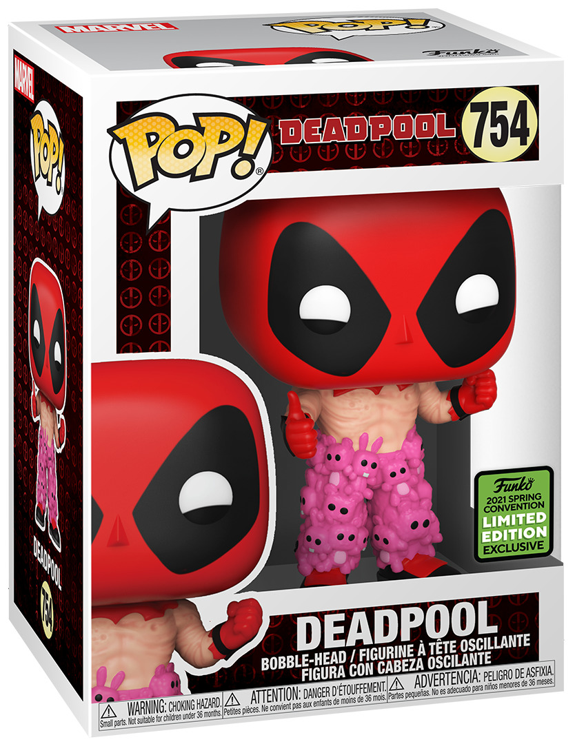 Marvel: Deadpool (with Teddy Belt) - Pop! Vinyl Figure | at Mighty Ape NZ