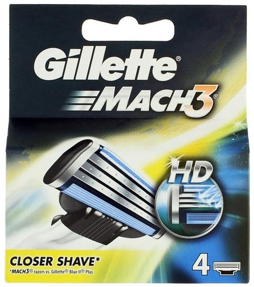 Buy Gillette Mach3 Blades (4 pack) at Mighty Ape NZ